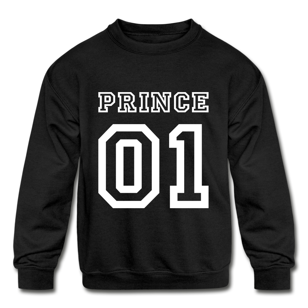 Prince Number One | Kids' Crewneck Sweatshirt – Sky and Bear